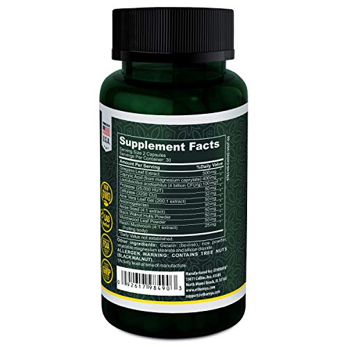 Oil of oregano and probiotics blend