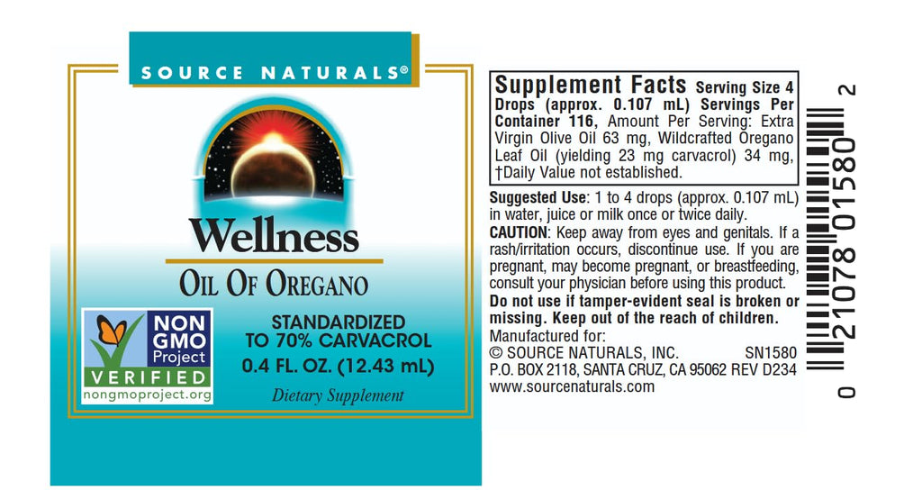 oil of oregano for digestive health
