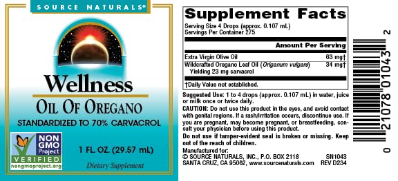 oil of oregano for digestive health