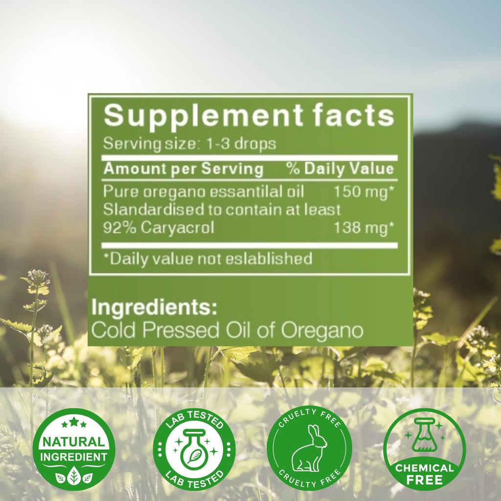 oil of oregano for natural healing