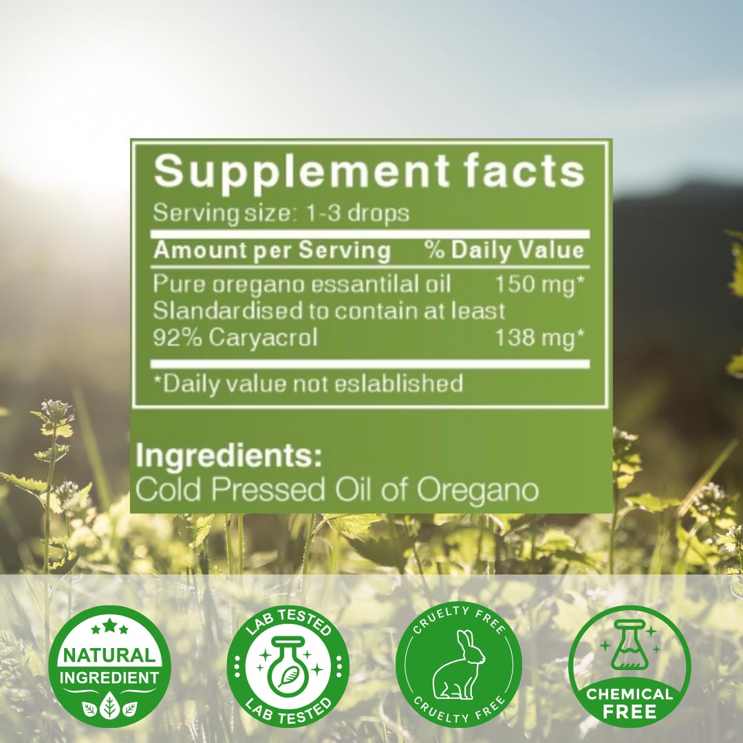 oil of oregano for natural healing