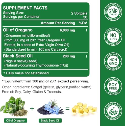 oil of oregano for overall health
