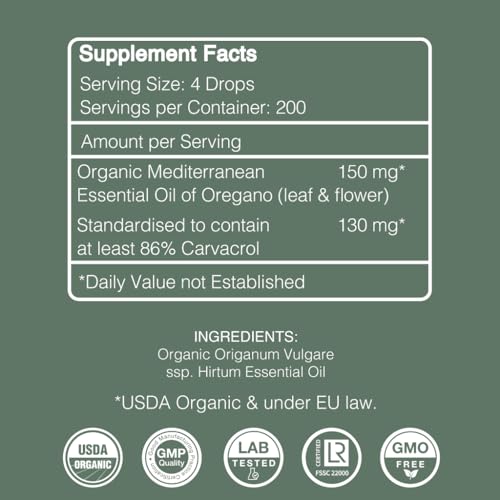 oil of oregano for overall wellness