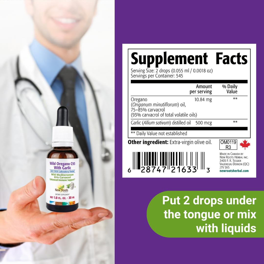 oil of oregano for respiratory support