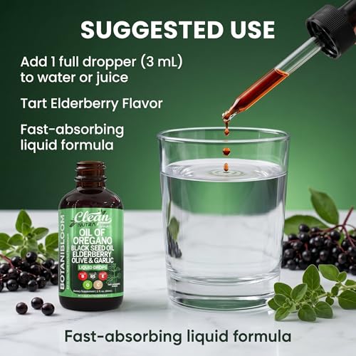 Oil of oregano for respiratory support