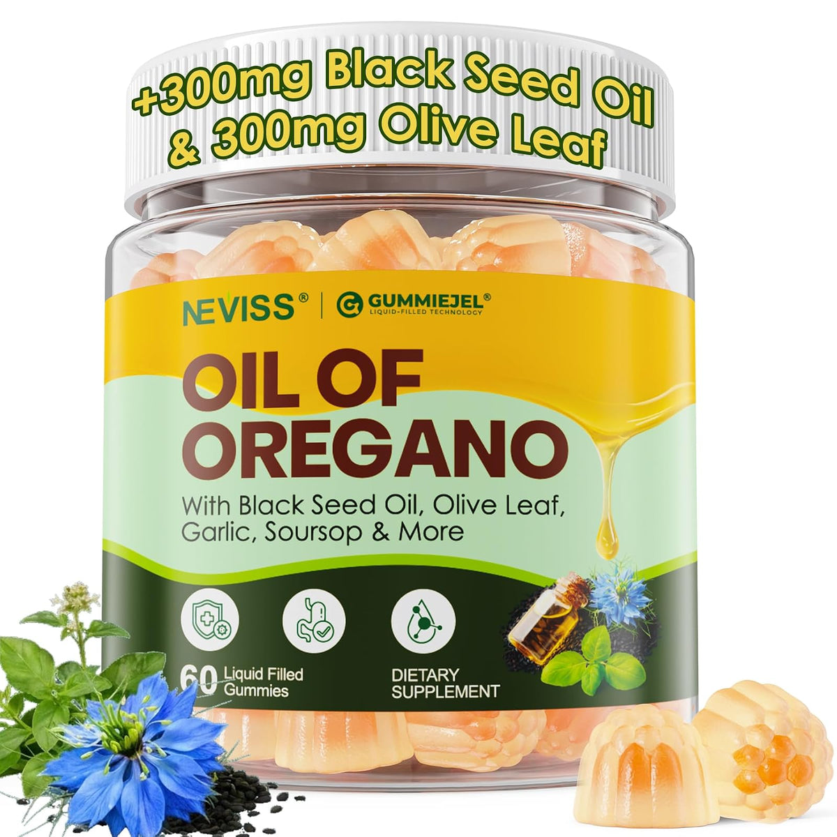 oil of oregano gummies for immunity