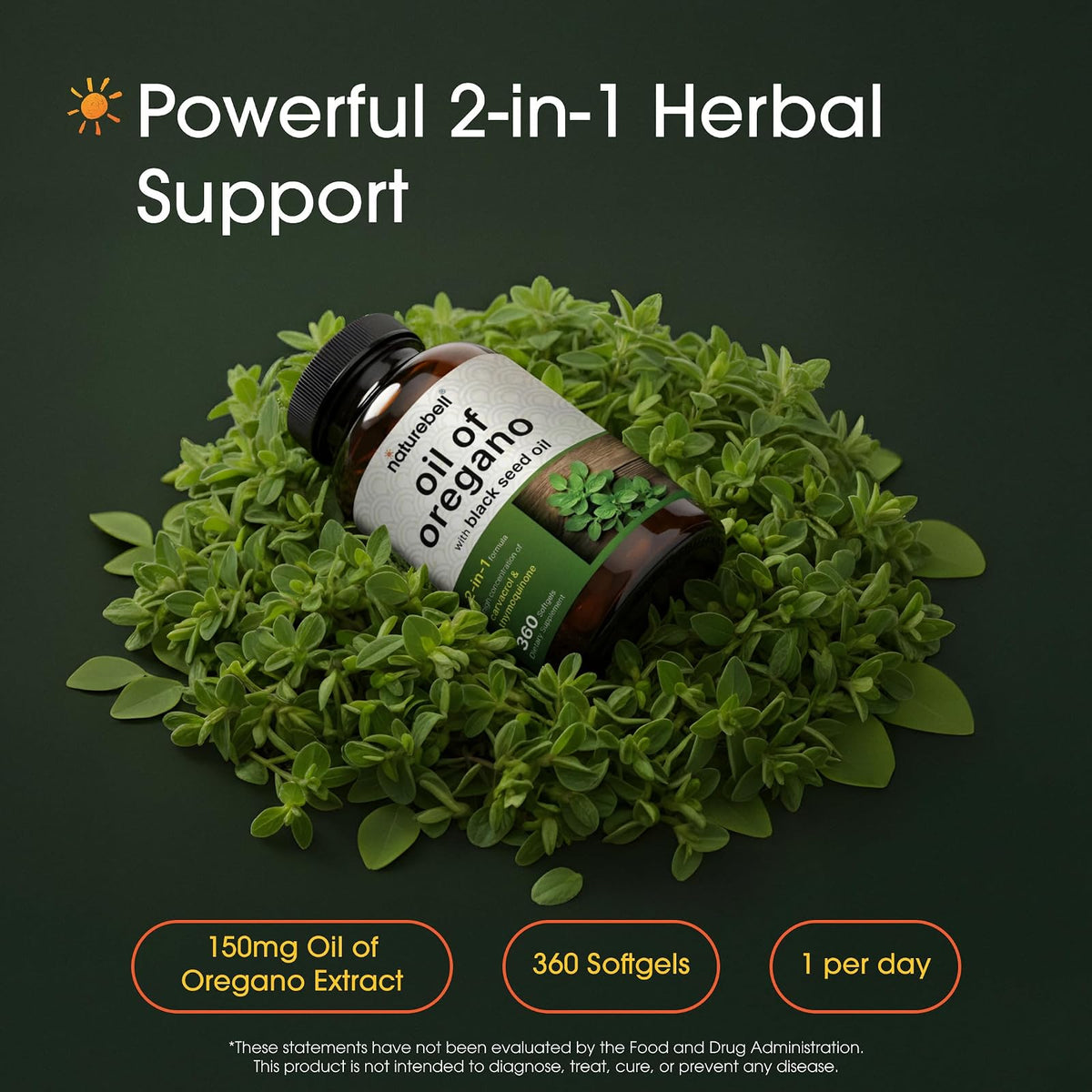 Oil of oregano immune support