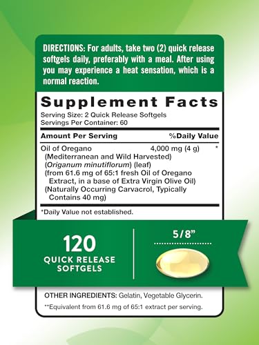 oil of oregano immune support