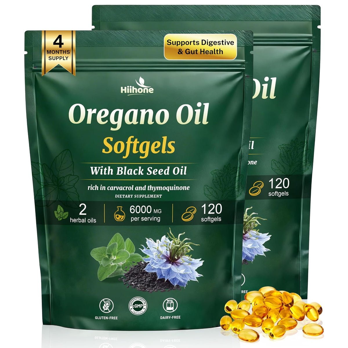 oil of oregano softgels for immunity