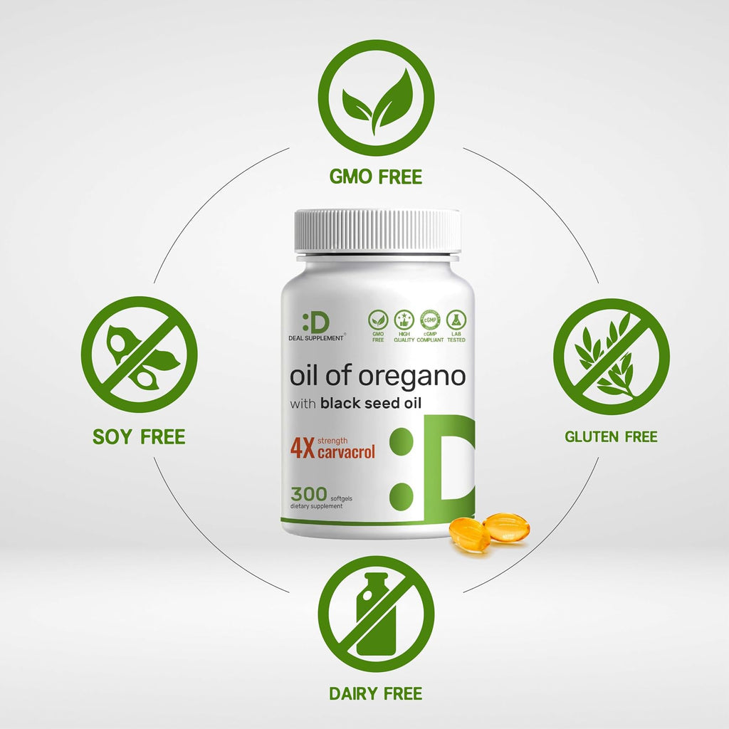 oil of oregano softgels for wellness