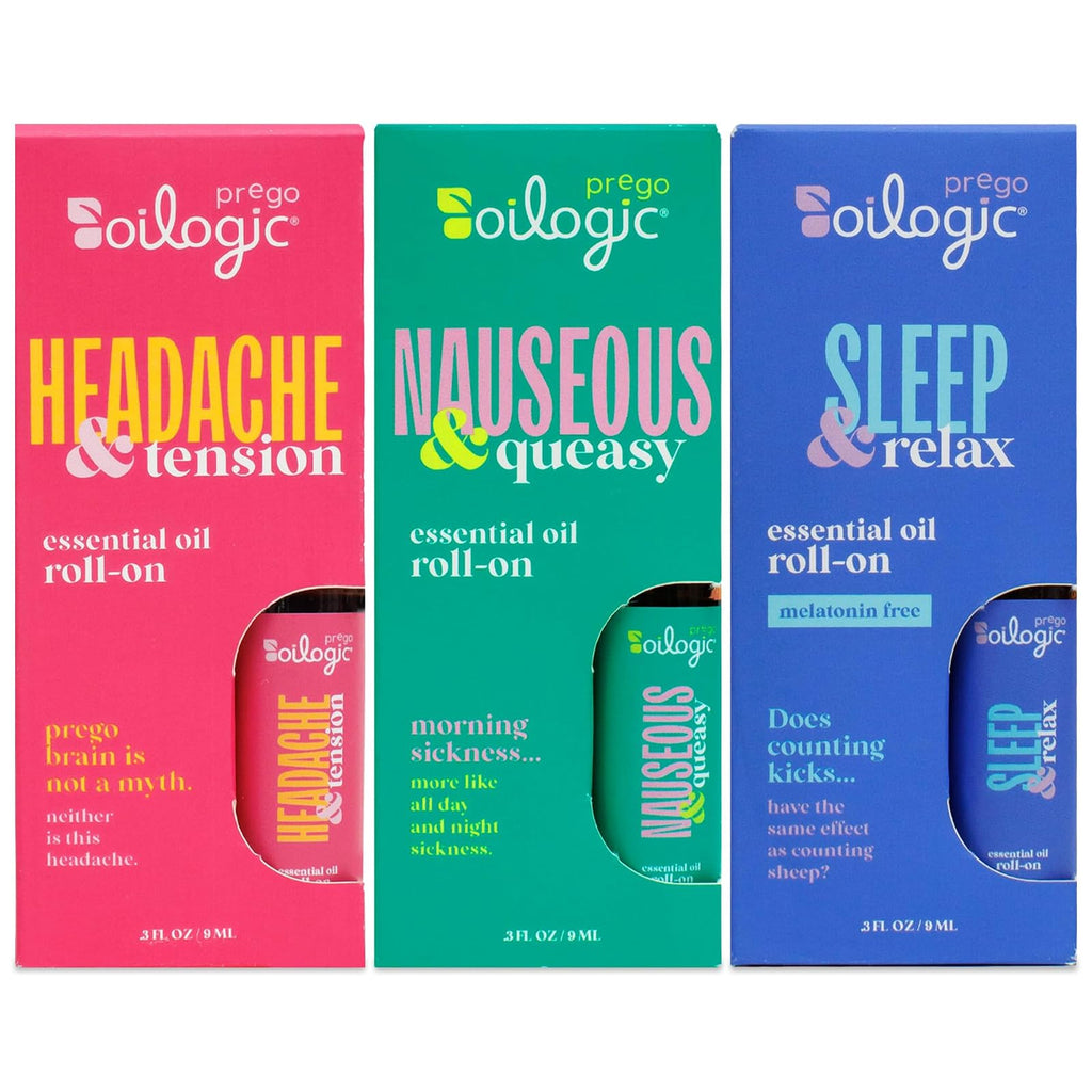 Oilogic herbal blends roll-on set