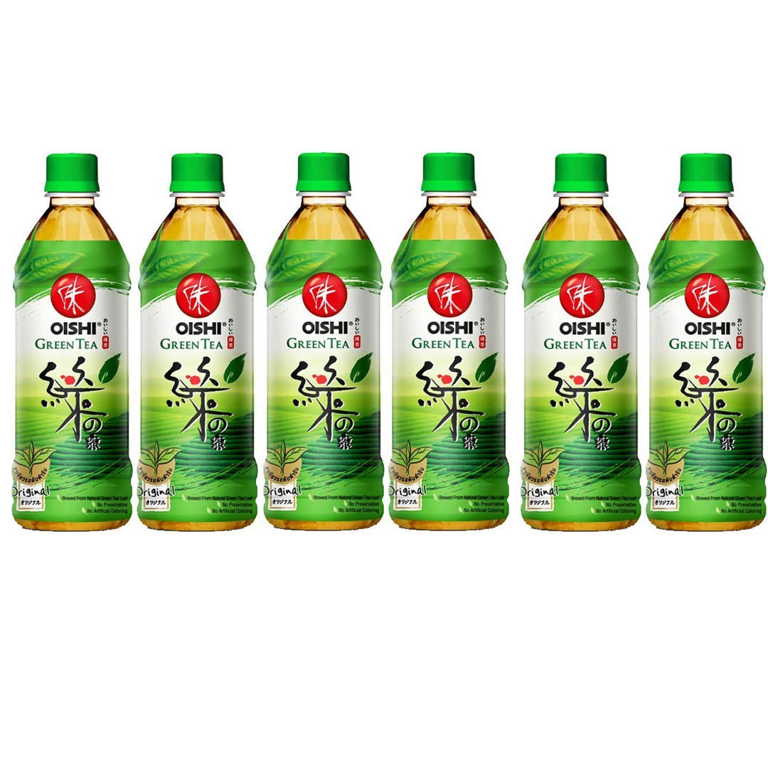 Oishi green tea refreshing beverage