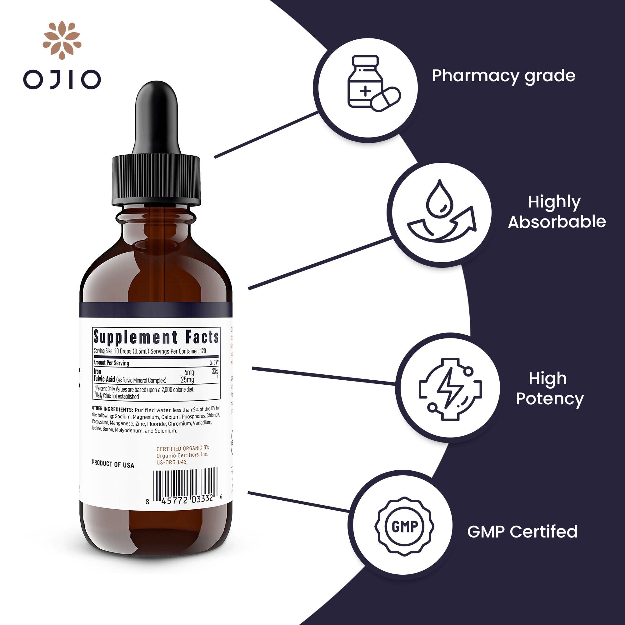 Ojio Fulvic Acid mineral drops