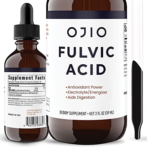 Ojio fulvic acid trace minerals supplement