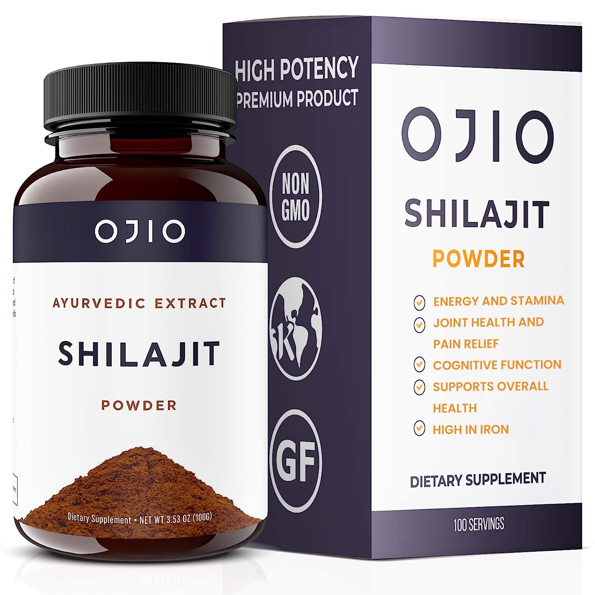 Ojio Shilajit Powder detox benefits