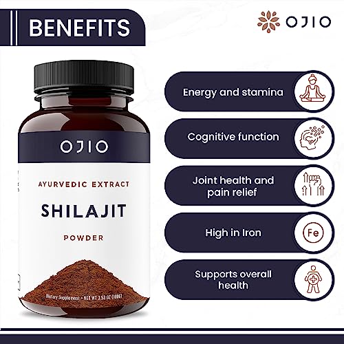 Ojio Shilajit Powder health boost