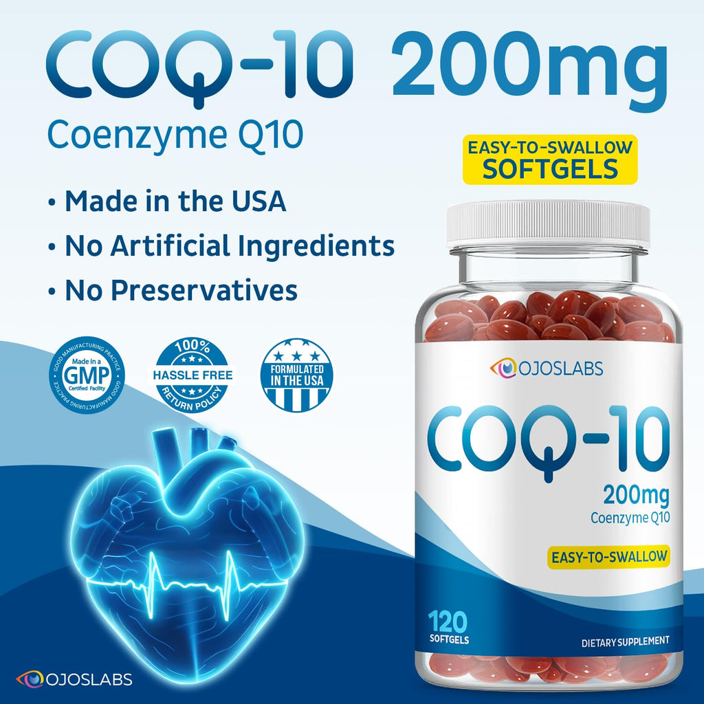 OjosLabs antioxidant CoQ10 benefits