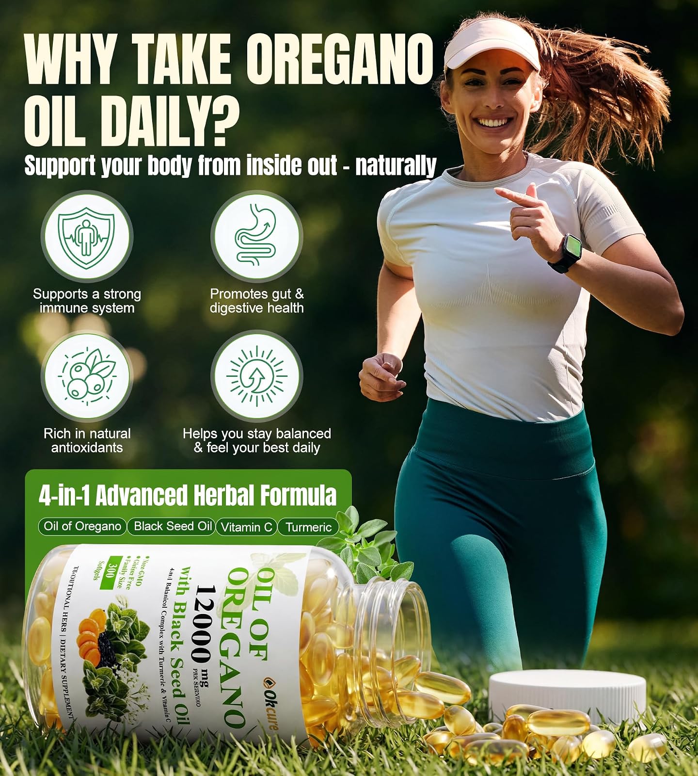 Okcure Oil of Oregano benefits
