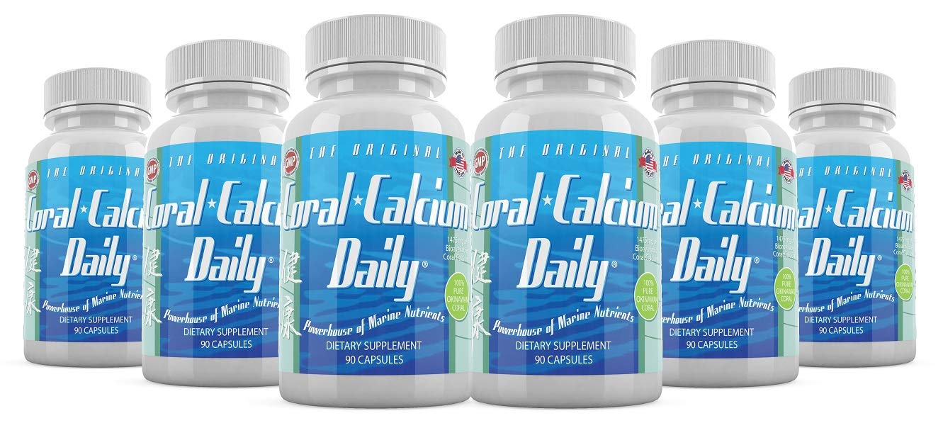Okinawa coral calcium supplement capsules