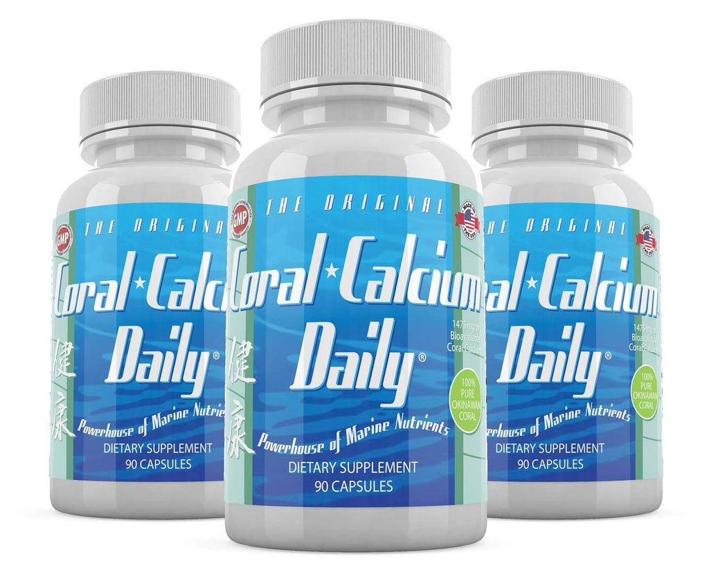 Okinawa coral calcium supplement capsules