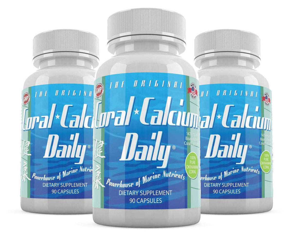 Okinawa coral calcium supplement capsules