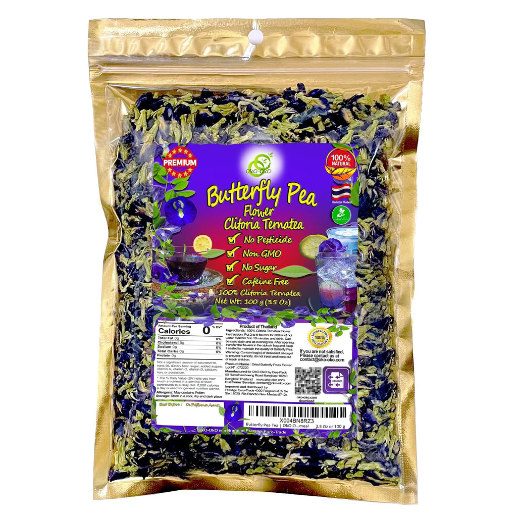 OkO-OkO butterfly pea tea flowers