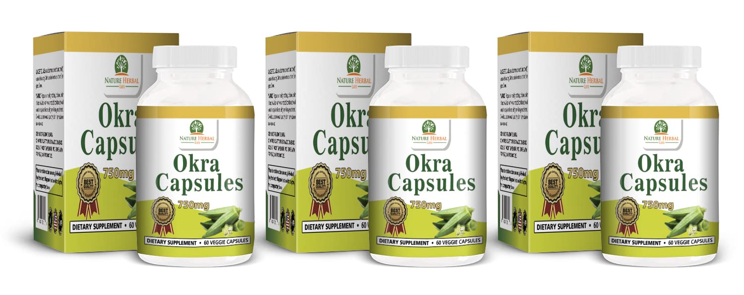 okra capsules for healthy digestion