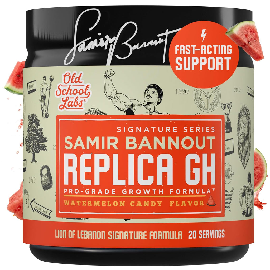 Old School Labs HGH supplement powder