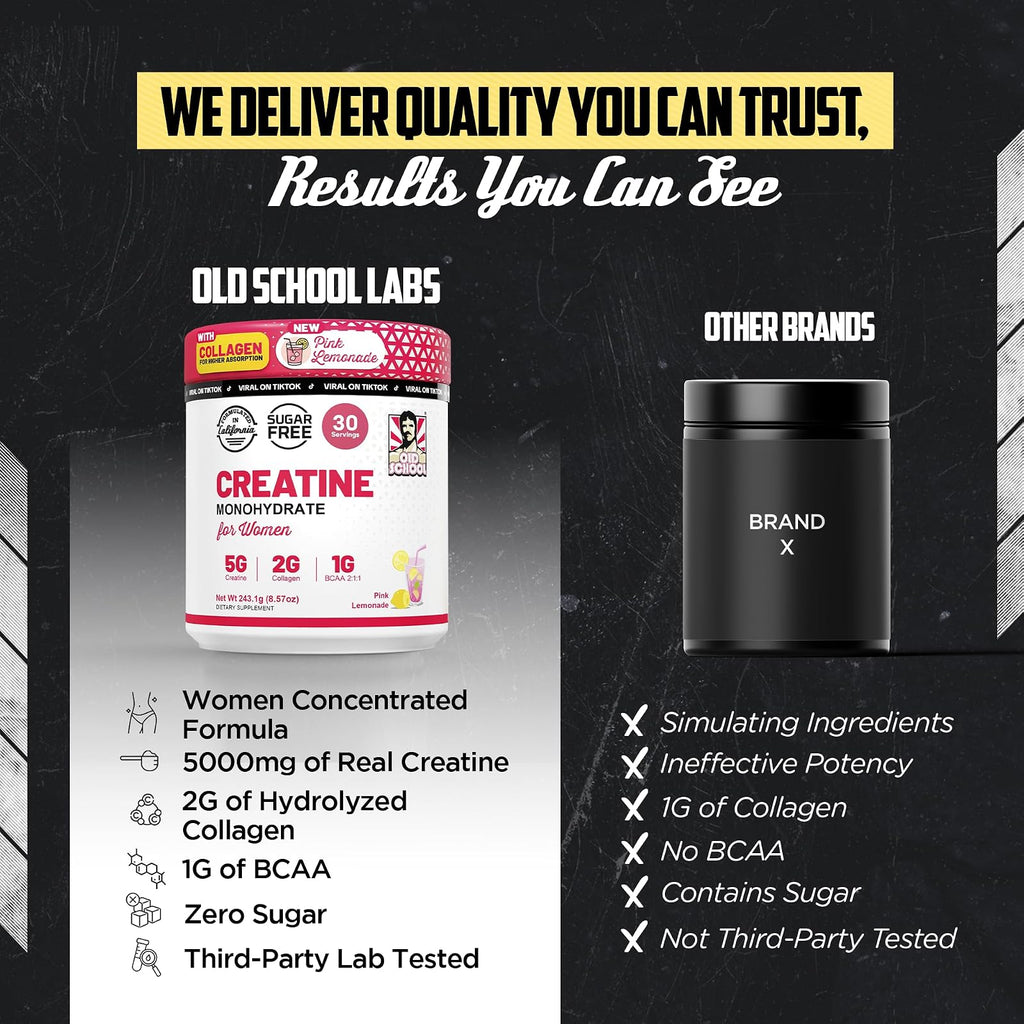 Old School Labs pink lemonade flavour