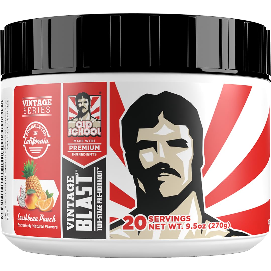 Old School Labs pre-workout energy boost