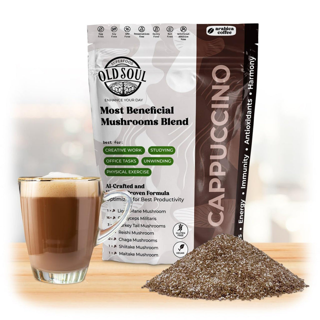 OldSoul mushrooms coffee blend energy