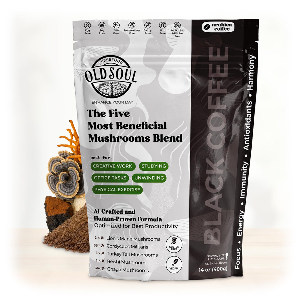 OldSoul mushrooms coffee blend