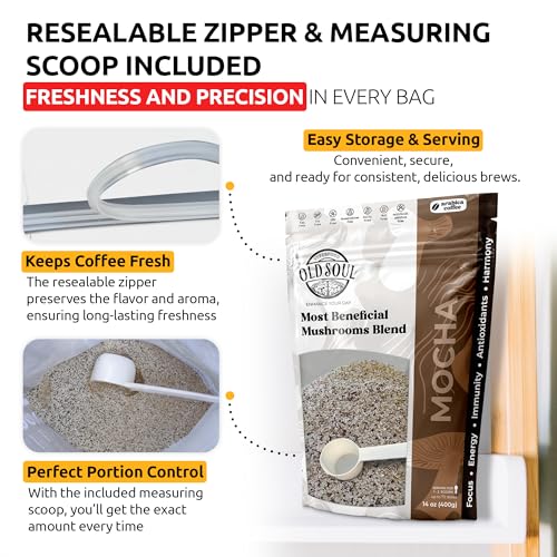 OldSoul mushrooms for balanced energy levels