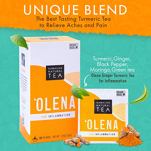 Olena turmeric ginger tea bags