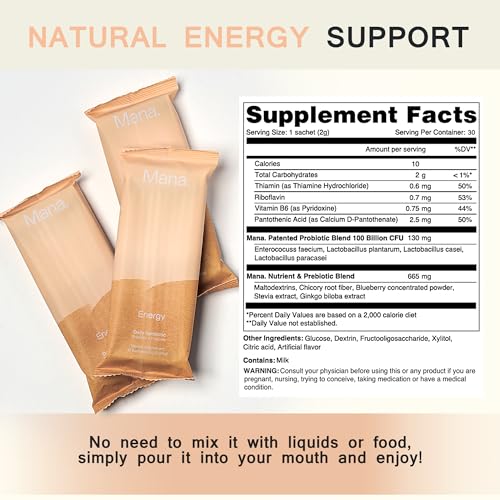 Olina Mana Energy synbiotics for overall wellness
