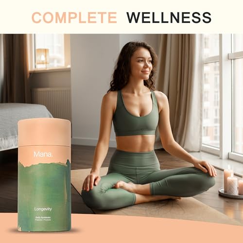 Olina Mana Longevity synbiotics for overall vitality
