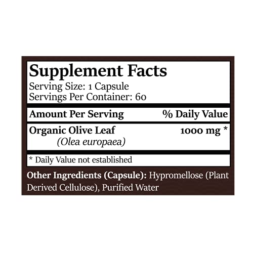 olive leaf capsules for holistic health