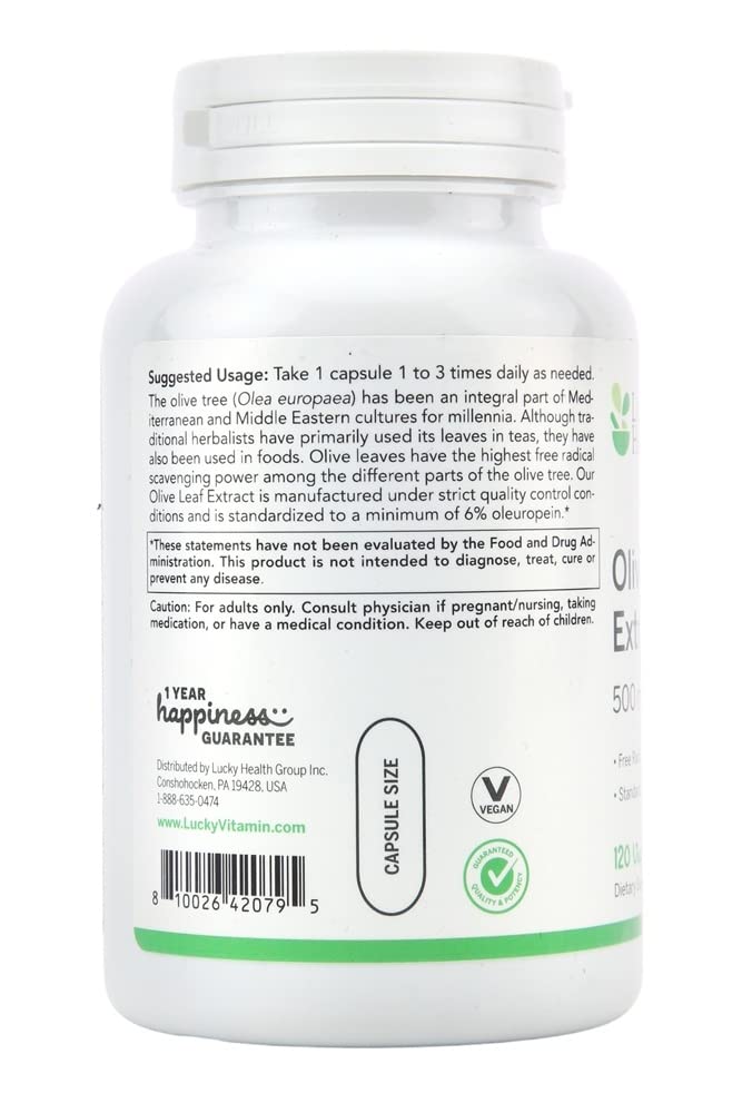 olive leaf capsules for overall wellness