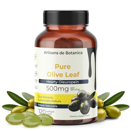 olive leaf dual-extracted capsules