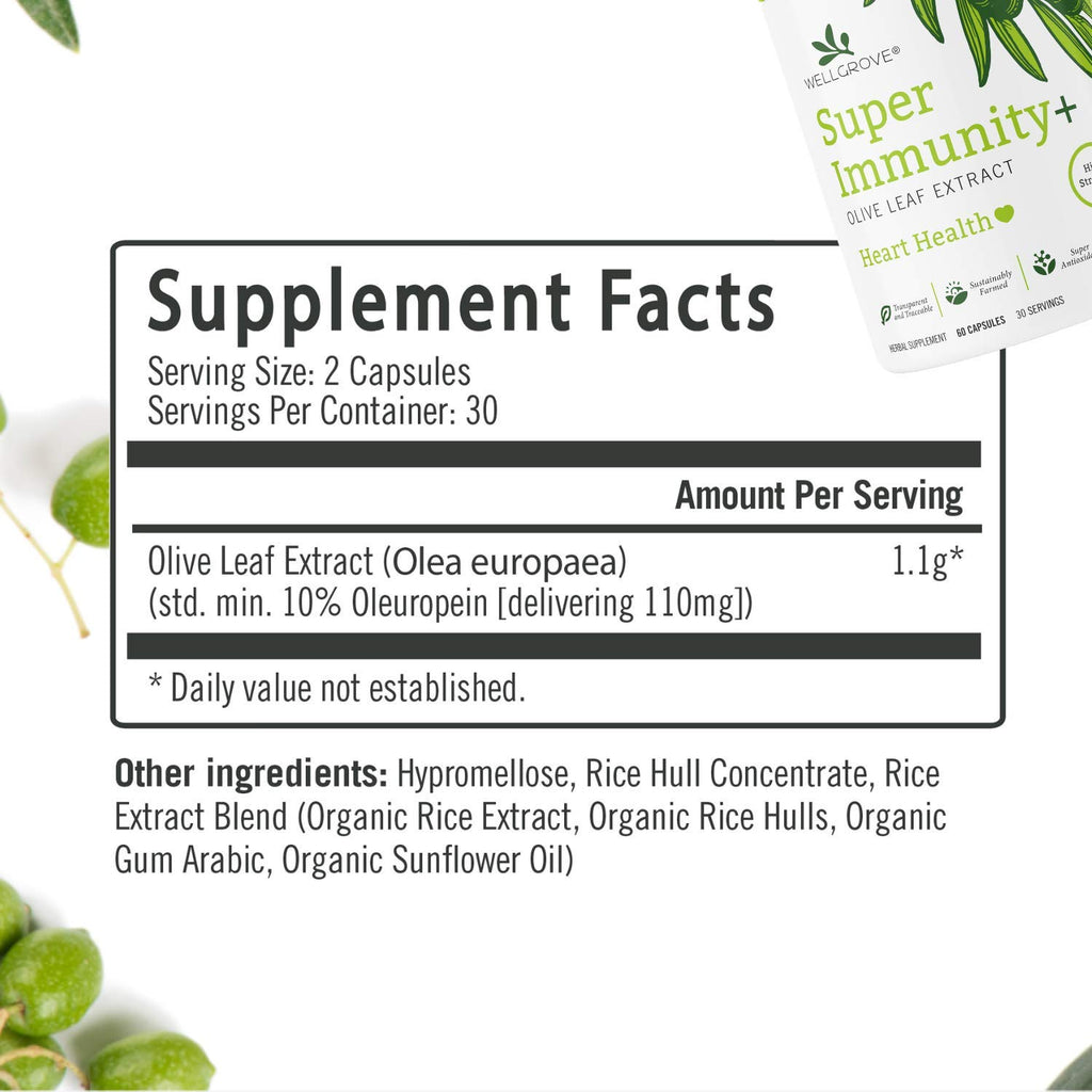 olive leaf extract for antioxidant support