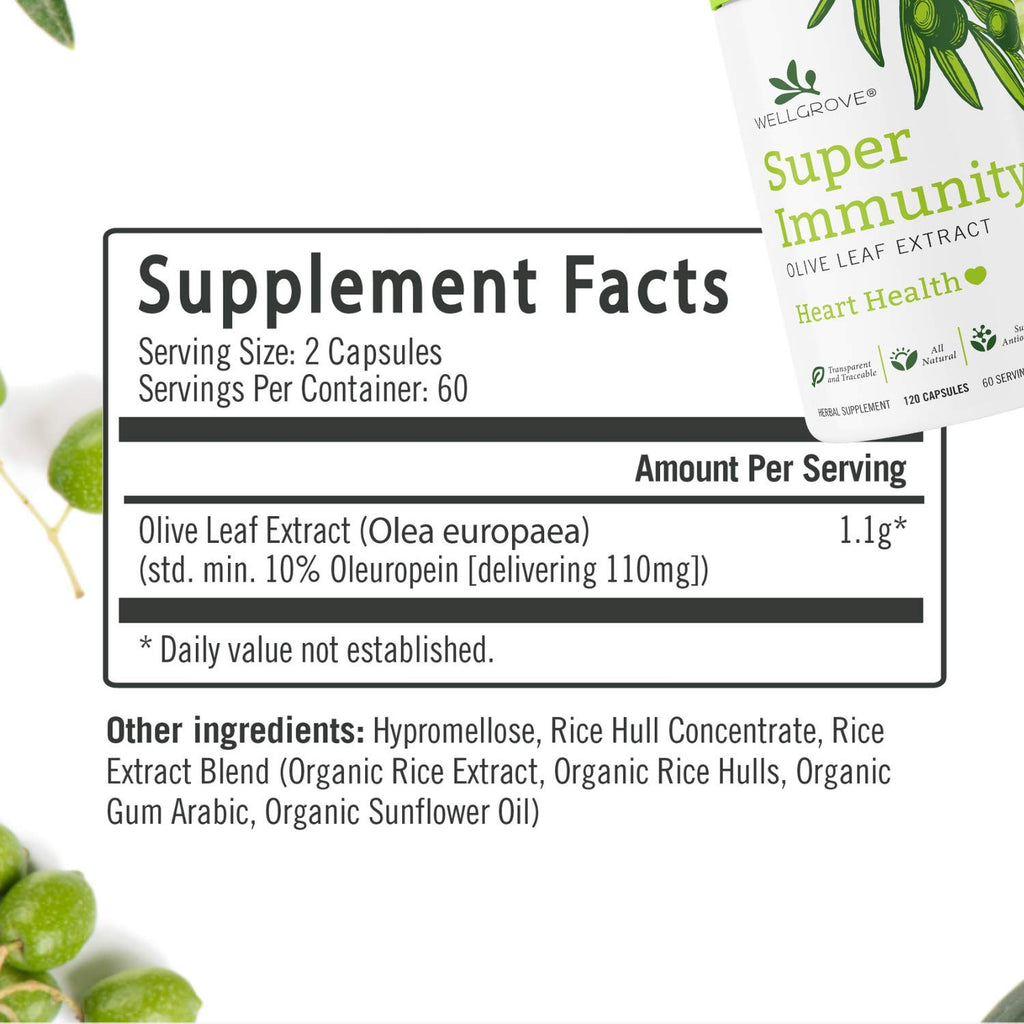 olive leaf extract for cardiovascular support