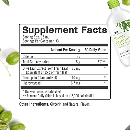 olive leaf extract for holistic health