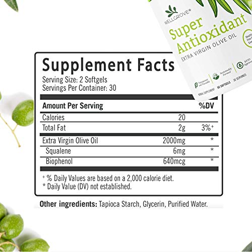 Olive leaf extract for holistic health