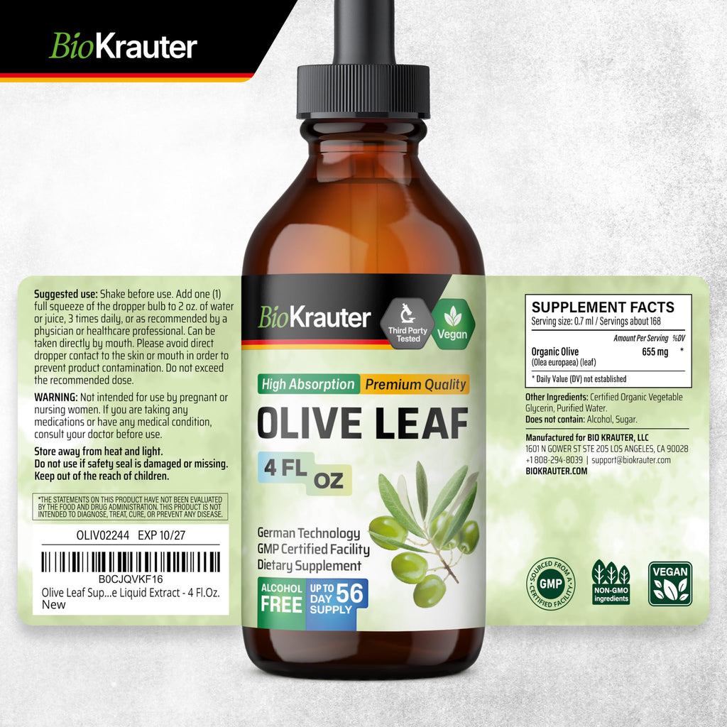 olive leaf extract for immune boost