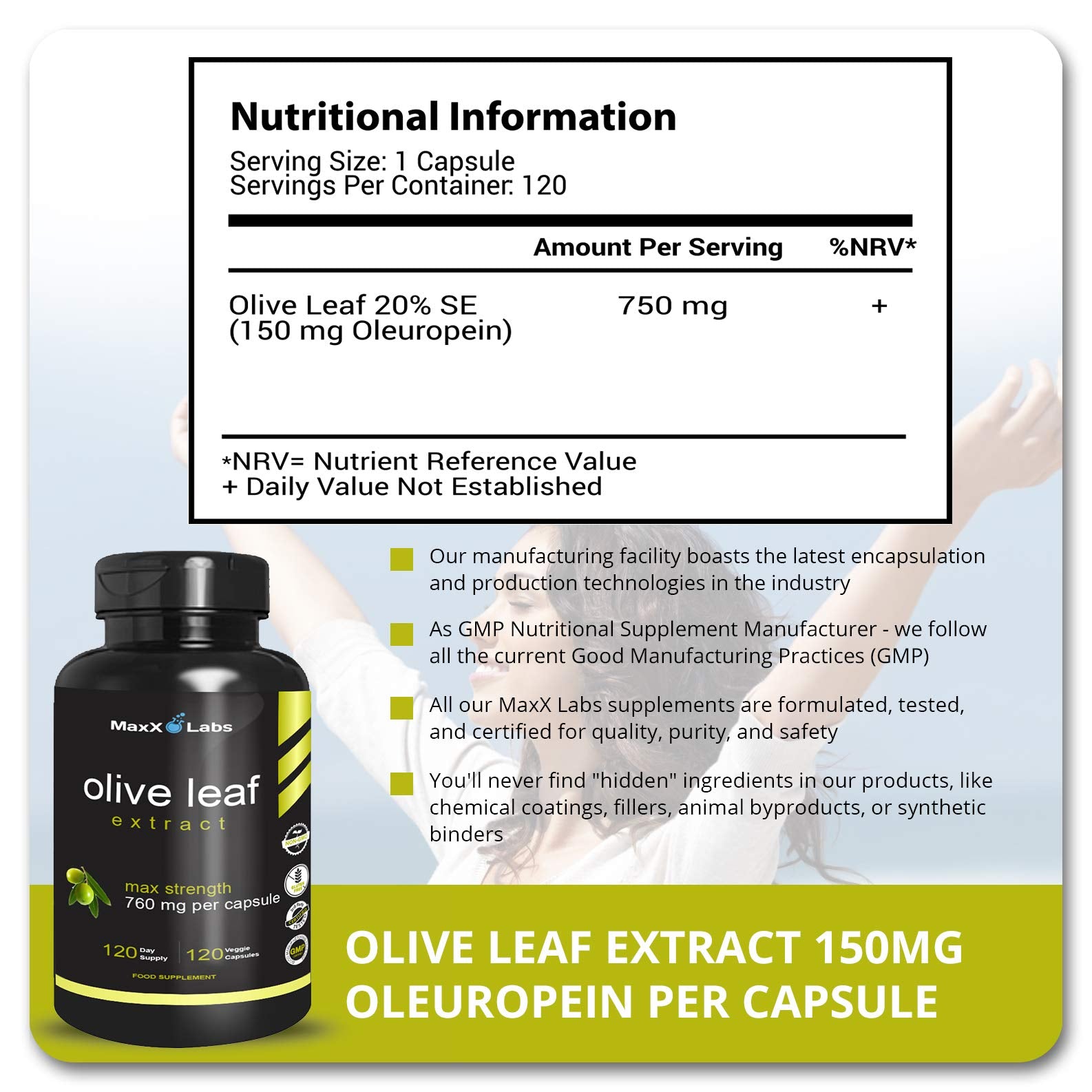 olive leaf extract for overall wellness