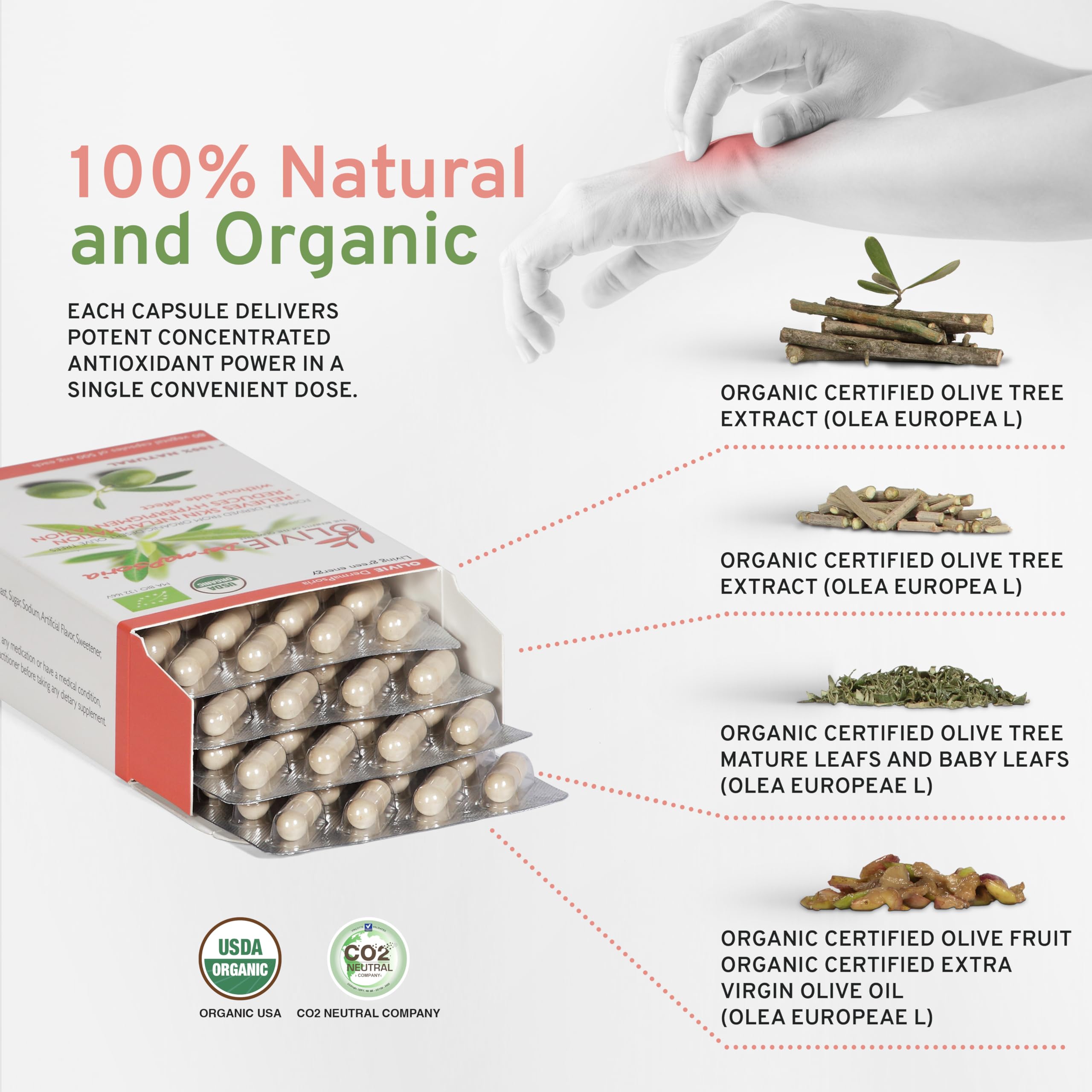 olive leaf extract for skin health