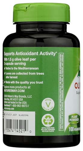 olive leaf extract for stress relief