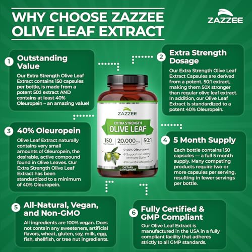 olive leaf extract for vitality