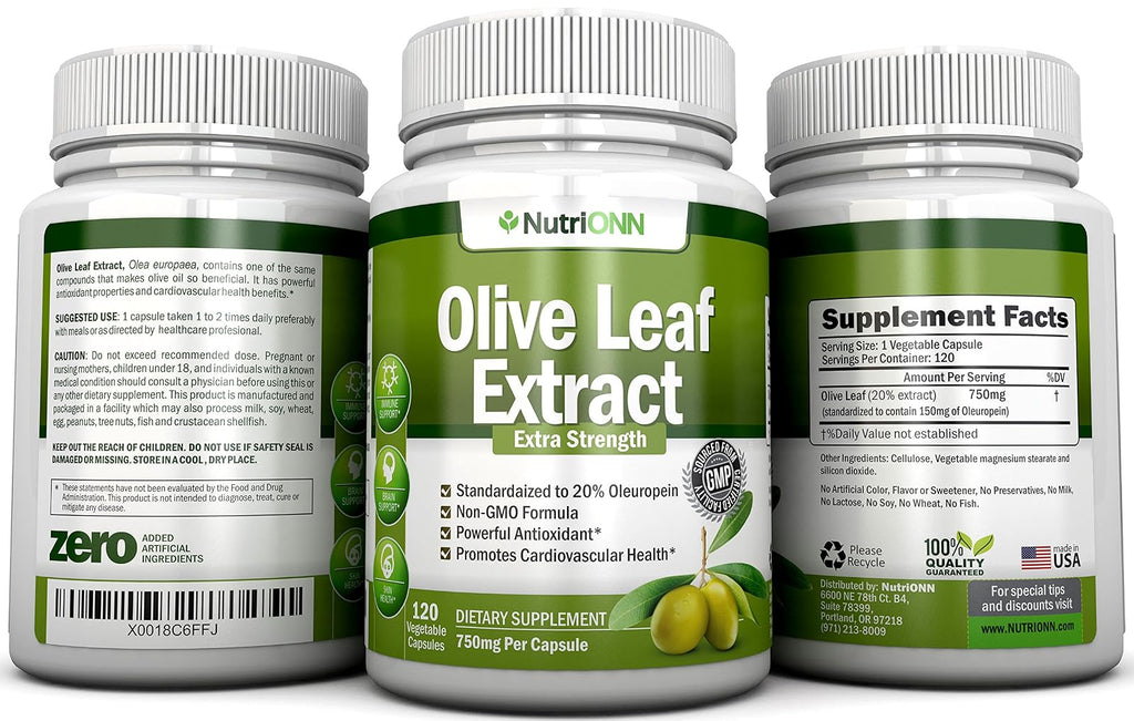 Olive Leaf extract for vitality