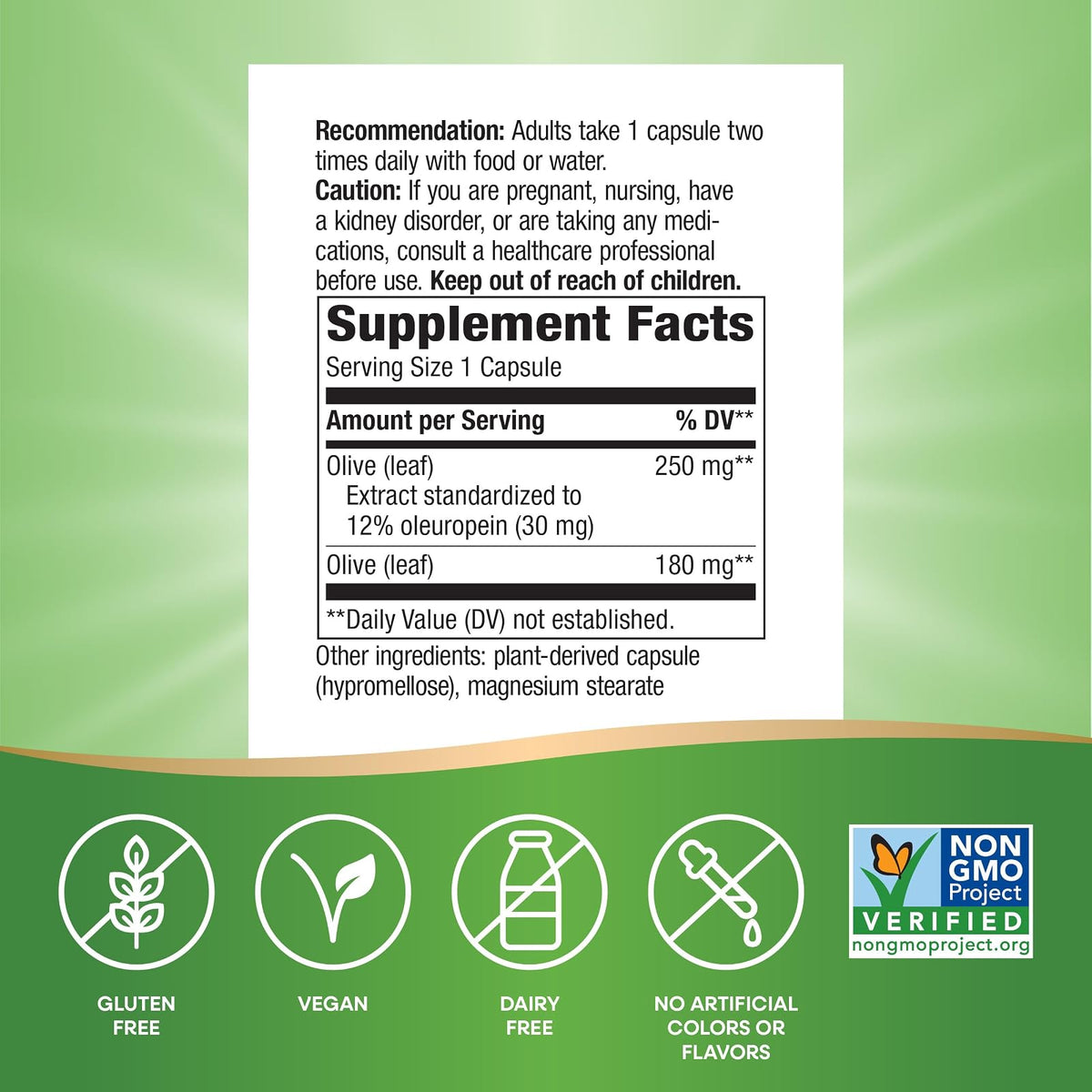 olive leaf extract for wellness